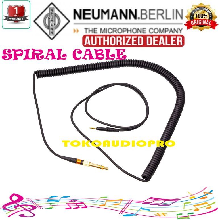 Jual Kabel Neumann NDH-20 NDH-30 Spiral/Coiled Replacement Cable ...