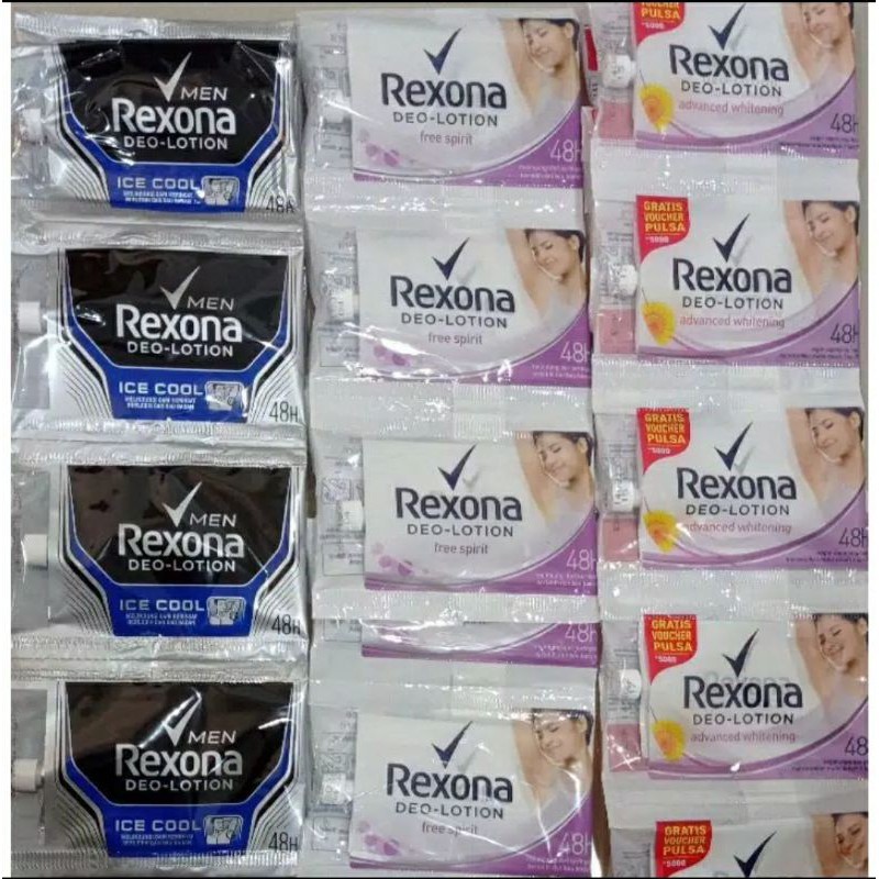 Jual Rexona Deodorant Lotion Sachet Series - Deodorant Rexona Sachet ...