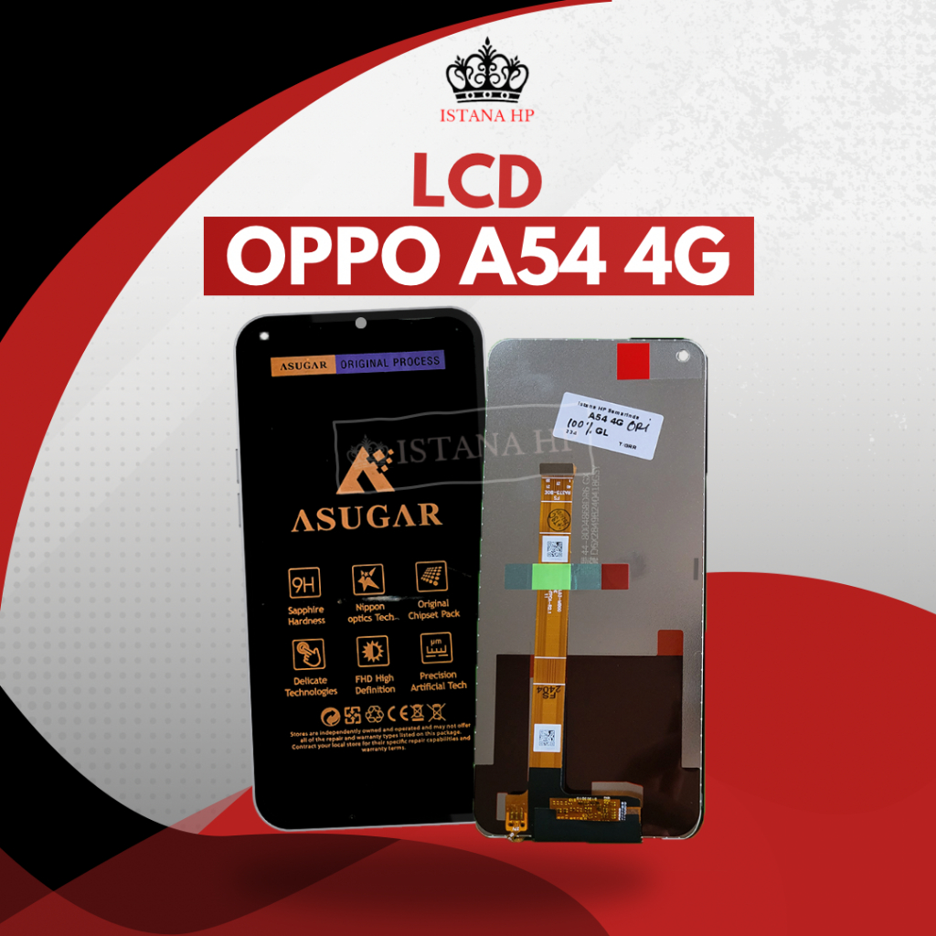 Jual LCD + TS OPPO A53 2020/A33 2020/A54 4G/A55 4G/A32 2020/REALME 7i/REALME C17 BLACK | Shopee ...