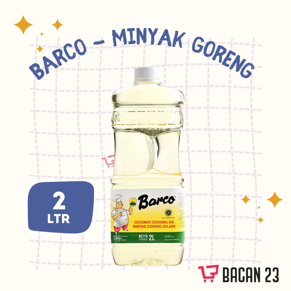 Jual Barco Minyak Goreng Kelapa Botol (2 Liter) Minyak Botol | Shopee ...
