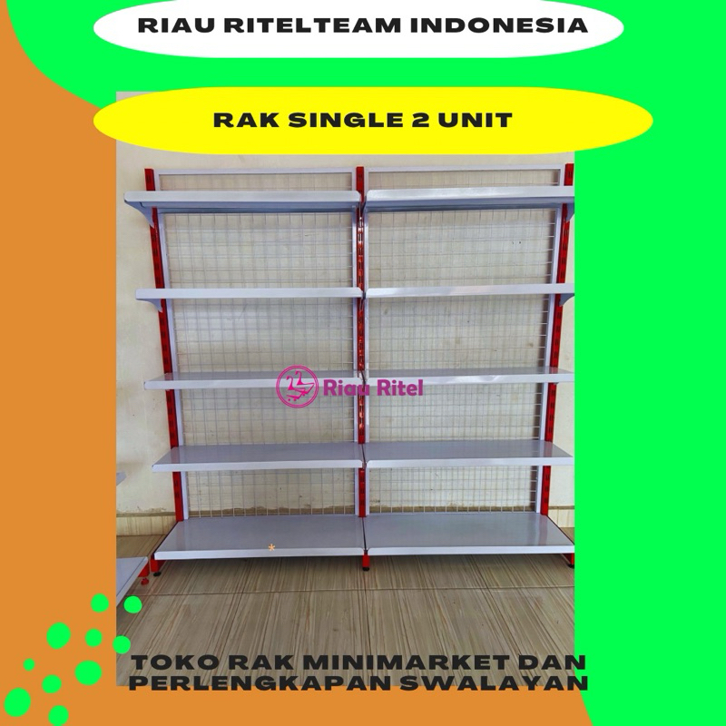 Jual RAK MINIMARKET RAK SINGLE RAK DINDING 2 unit | Shopee Indonesia