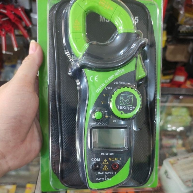 Jual tang amper digital tekiro /tang ampere tekiro / digital clamp ...