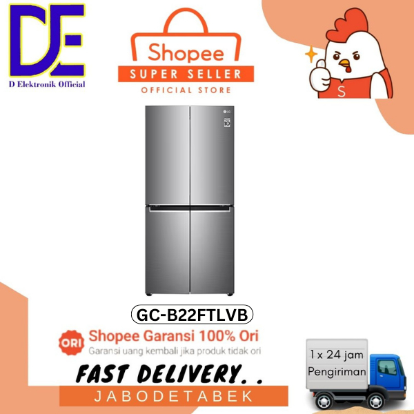 Jual Lg GC-B22FTLVB Kulkas Side By Side GCB22FTLVB GCB22F GC-B22F ...