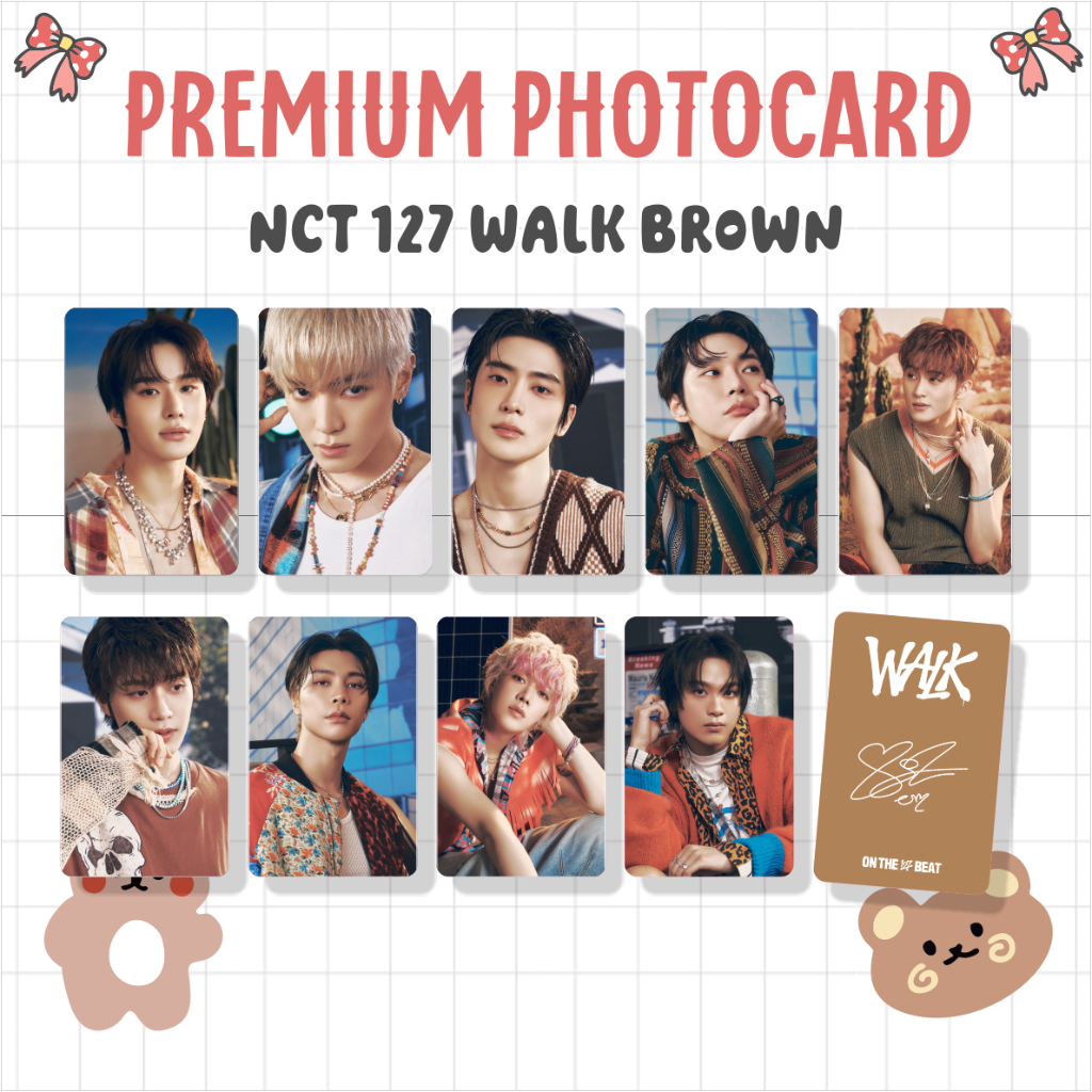 Jual PC PREMIUM SATUAN NCT 127 WALK FACT CHECK | Shopee Indonesia