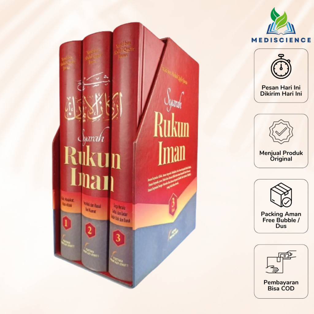 Jual Buku Syarah Rukun Iman Ustadz Yazid bin Abdul Qadir Jawas - Pustaka Imam Syafii | Shopee ...
