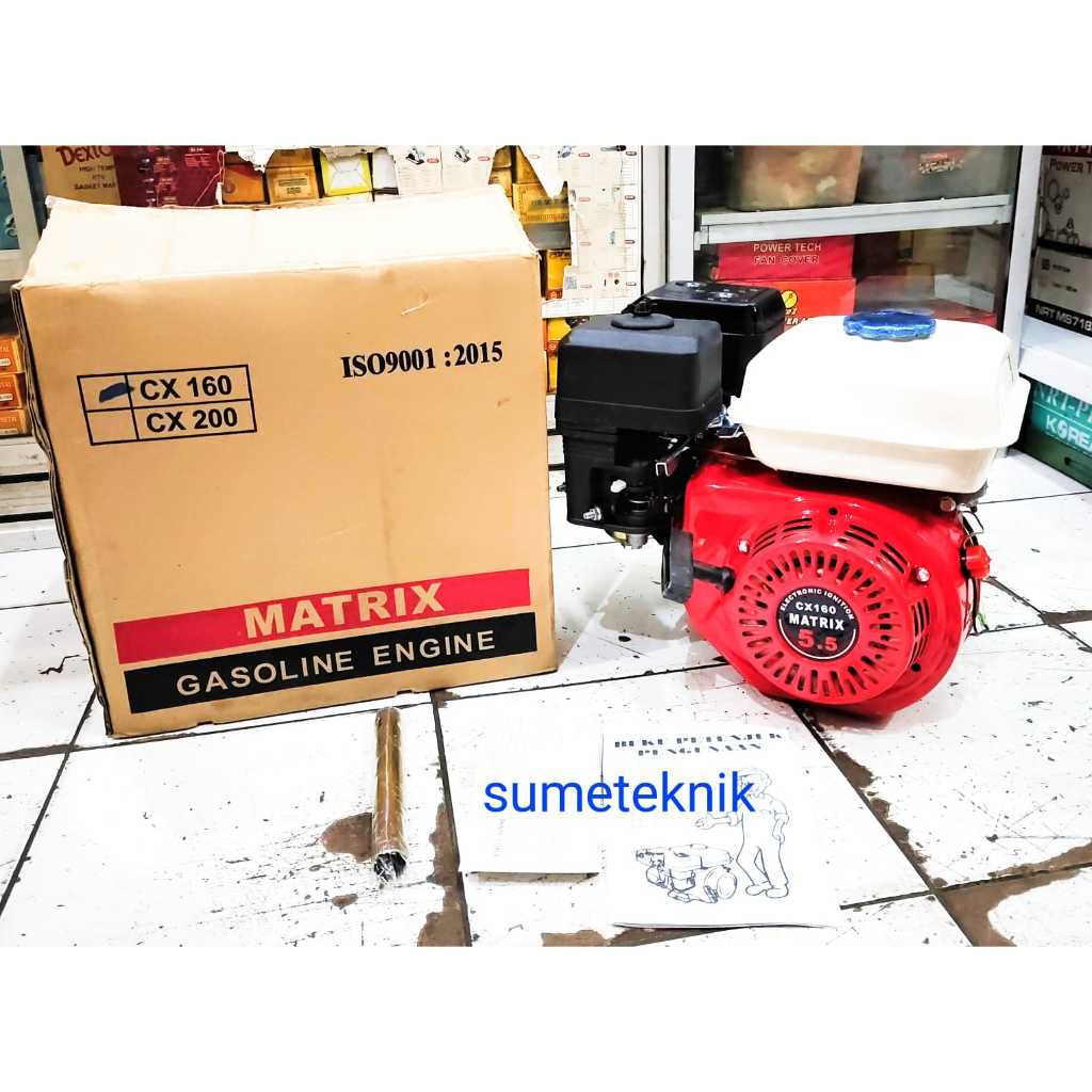 Jual Engine GX160 Matrix 5,5HP Mesin Penggerak Matrix GX160 5,5PK / Engine Tanoss GX160 6HP ...