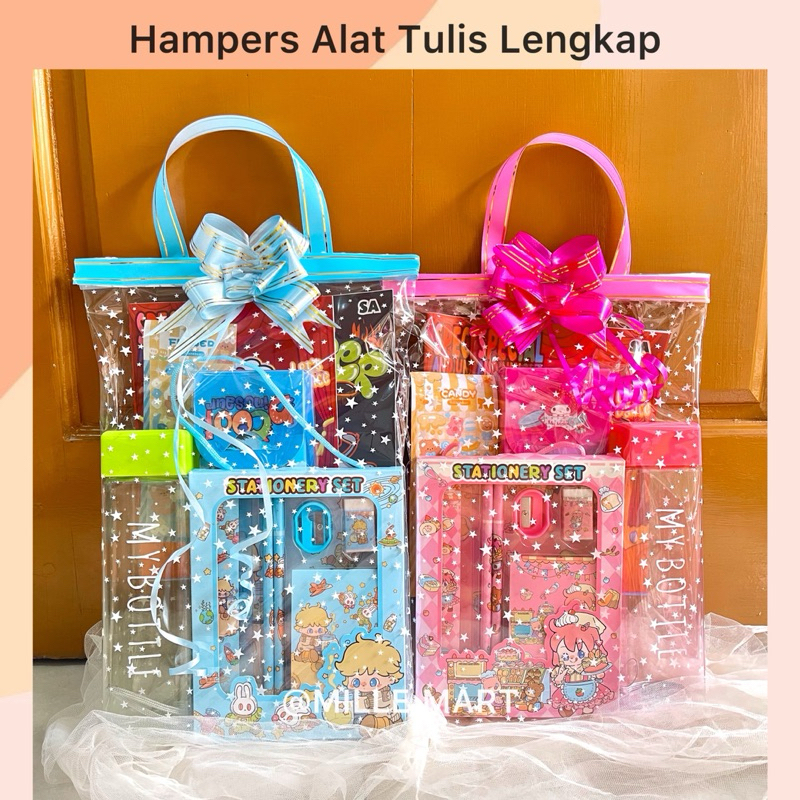 Jual HAMPERS ALAT TULIS LENGKAP ULANG TAHUN/PAKET BINGKISAN ALAT TULIS ...