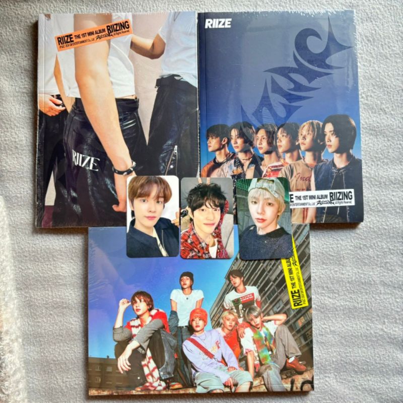 Jual RIIZE 1st Mini Album RIIZING Boom Boom Bass Sealed | Shopee Indonesia