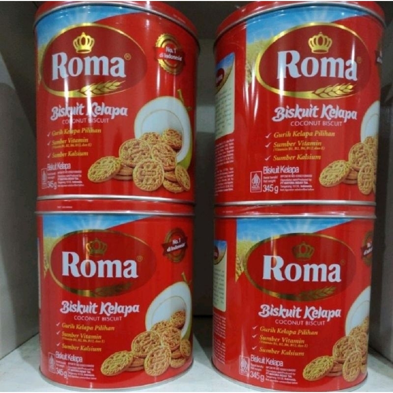 Jual ROMA BISKUIT KALENG | Shopee Indonesia