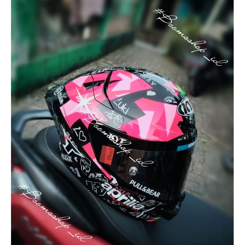 Jual helm kyt ttc rp livery espargaro | Shopee Indonesia