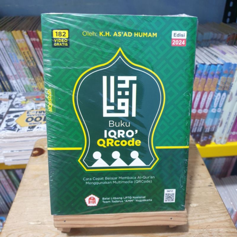 Jual BUKU IQRO' QR CODE EDISI MILENIAL (ALQOSBAH) New cover iqro ...