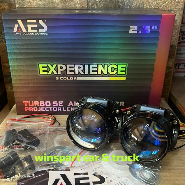 Jual Biled AES Turbo SE 3 Warna 2,5 inch Allweather (Harga Sepasang ...