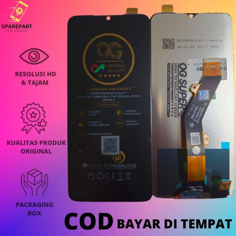 Jual LCD FULLSET ITEL A60 / A662L / A60S / A662LM / A70 / A665L / P40 P662L / P55 5G / P661N ...