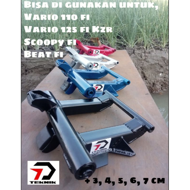 Jual Engine mounting custom bisa untuk motor Vario 125 old bohlam KZR ...
