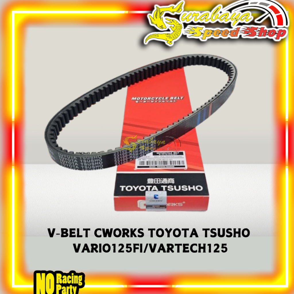Jual Toyota V-Belt Vanbelt Vario125 FI Vario Techno125 Tipe 23100 KZR ...