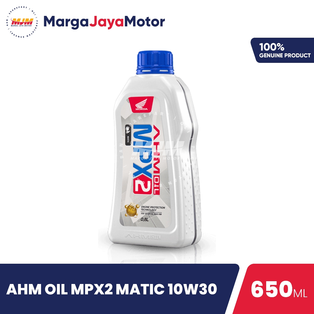 Jual AHM Oil MPX2 Matic 10W-30 0.65L | Shopee Indonesia