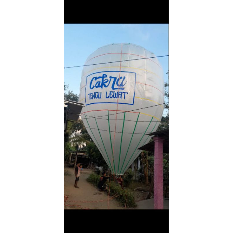 Jual Balon udara ukuran besar ful lakban warna | Shopee Indonesia