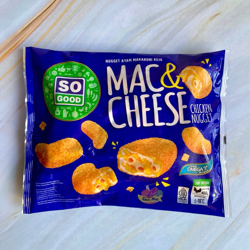 Jual So Good Mac & Cheese Chicken Nugget 400gr | Shopee Indonesia