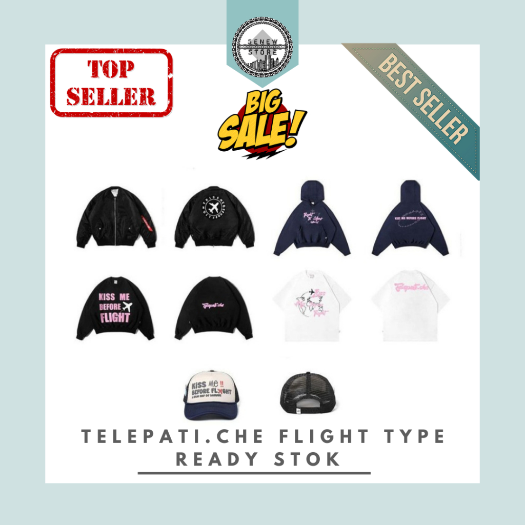 Jual Telepati.che / Telepati Flight Type - Bomber Flight - Hoodie ...