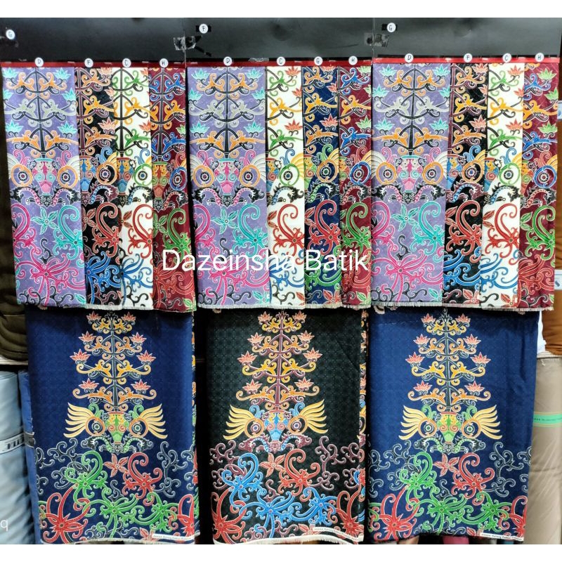 Jual Kain Batik Motif khas kalteng EMBOSS JAGUAR E2 | Shopee Indonesia
