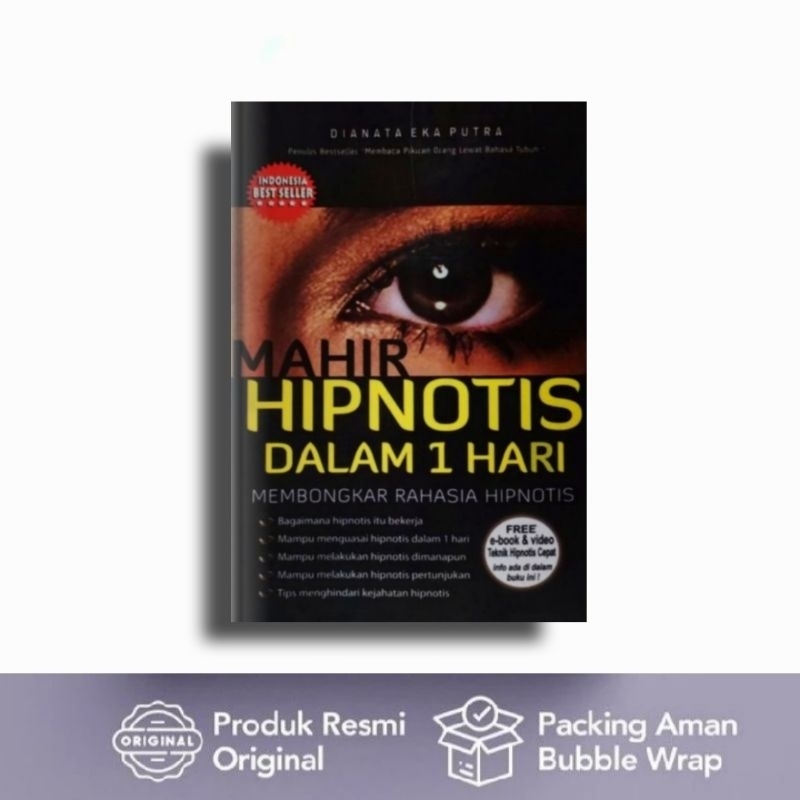 Jual Buku Mahir Hipnotis Dalam 1 Hari : Membongkar Rahasia Hipnotis ...