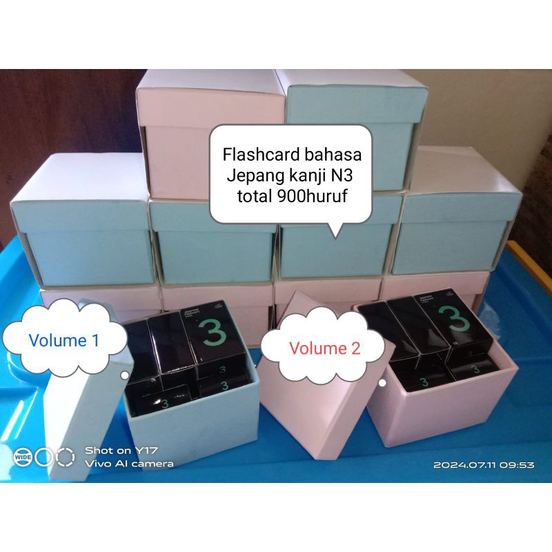 Jual FUJICARD Flashcard B.Jepang kanji N3 total 900 huruf | Shopee ...
