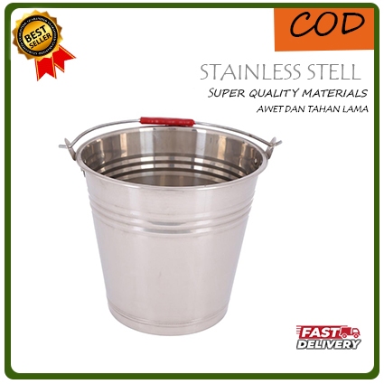 Jual ember timba stainless steel besar 16 liter 12 liter 8 liter 6 ...