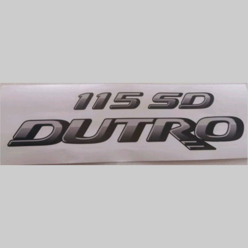 Jual STICKER ISUZU ELF NLR NMR DUTRO stiker tulisan isuzu elf nlr nmr ...