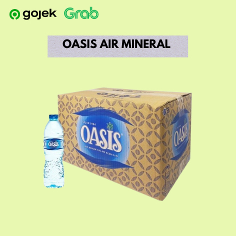 Jual Oasis Air Mineral Tanggung 600ml - 24 Botol (1 Dus) | Shopee Indonesia