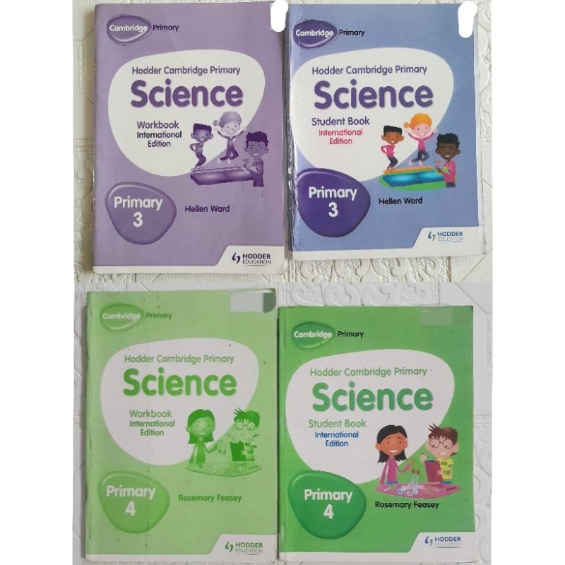 Jual Hodder Cambridge Primary Science 3 4 Workbook Student Book ...