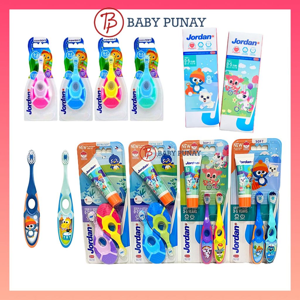 Jual JORDAN TOOTHPASTE PASTA GIGI ODOL ANAK STEP 1 / USIA 0-5 TAHUN ...