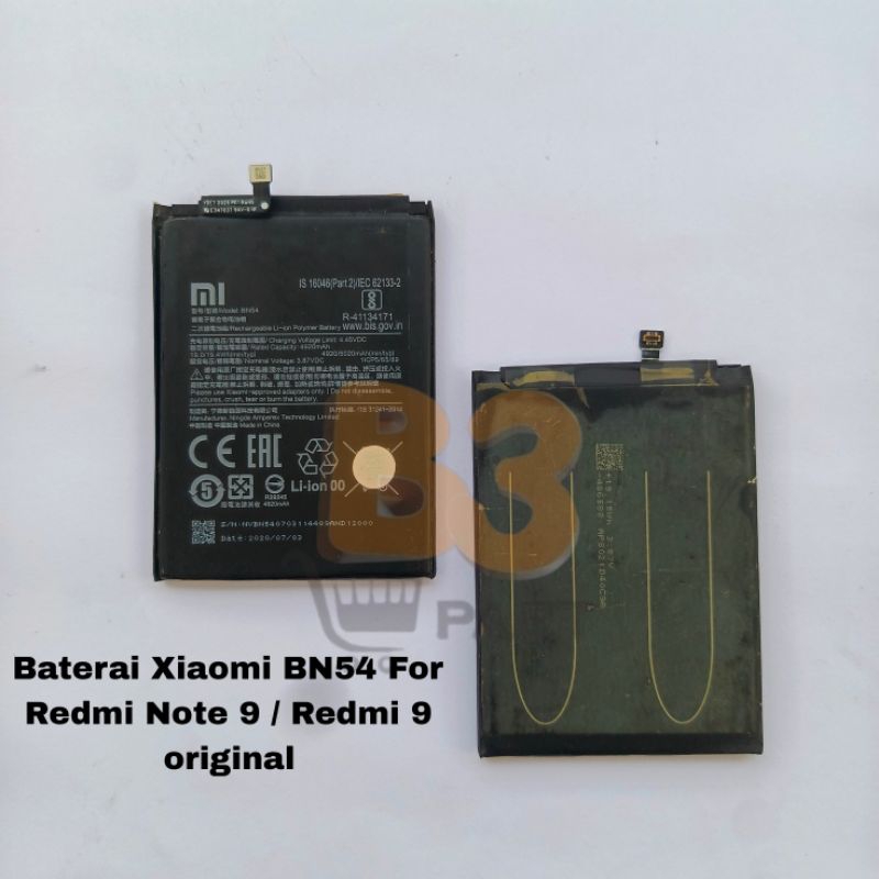 Jual BATERAI BATRE XIOMI BN54 FOR REDMI NOTE 9 / REDMI 9 ORIGINAL ...