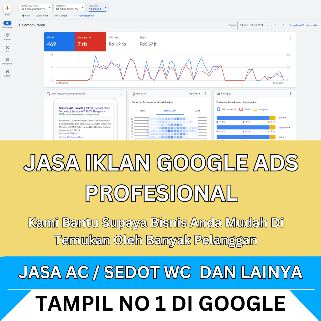 Jual Jasa Google Ads Profesional Dengan Akun Google ADS | Shopee Indonesia