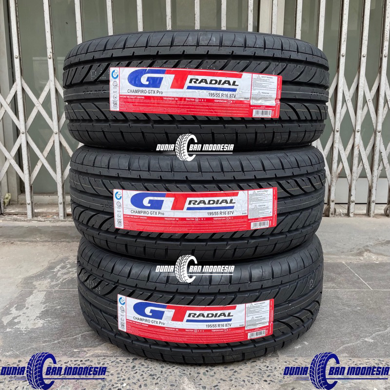 Jual Ban Mobil GT Radial CHAMPIRO GTX PRO 195/55 R16 Sienta Q/Livina ...