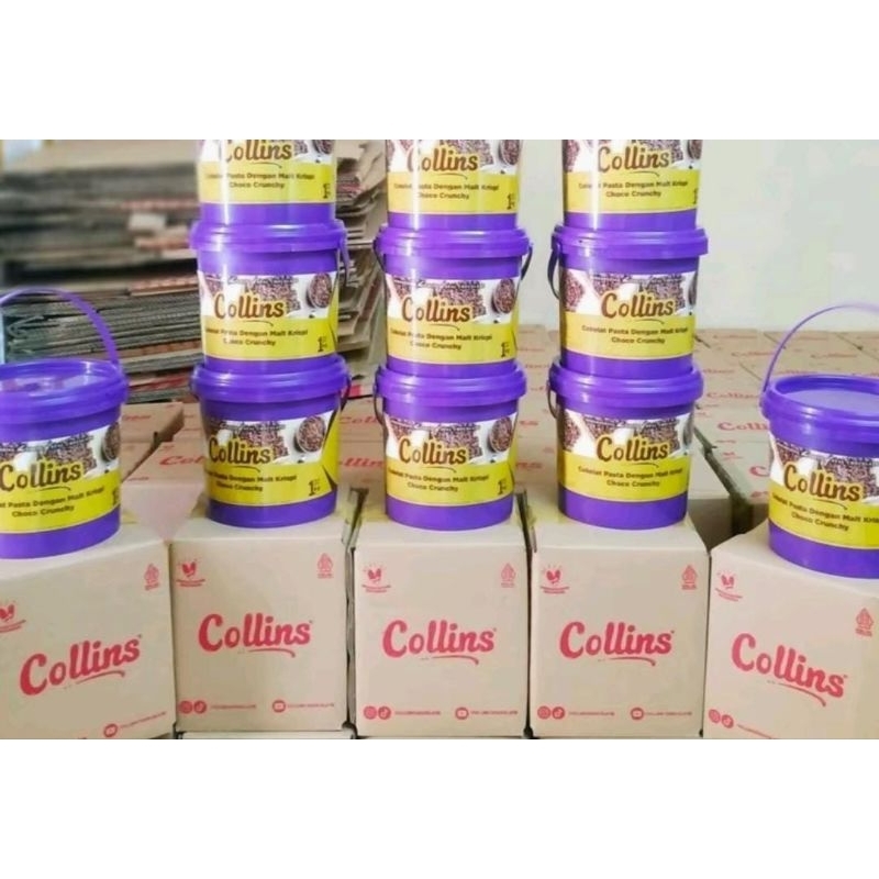 Jual PALEMBANG - COLLINS GLAZE 1 KG / COLLINS CRUNCHY 1 KG | Shopee ...
