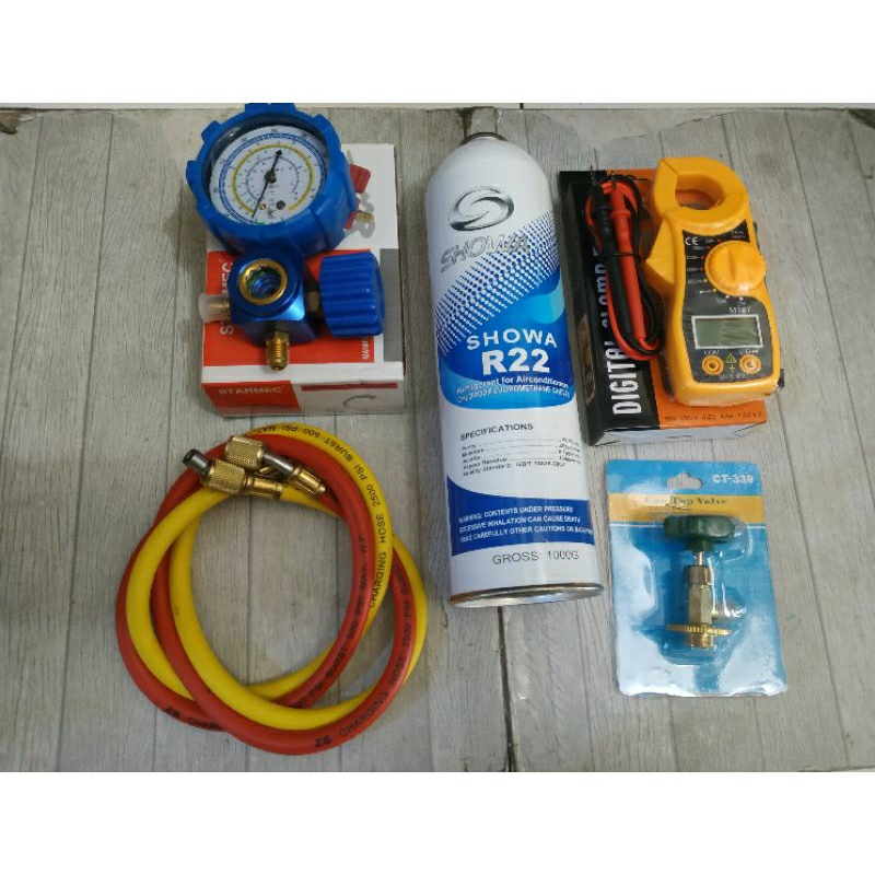 Jual paket alat isi freon AC r22 | Shopee Indonesia