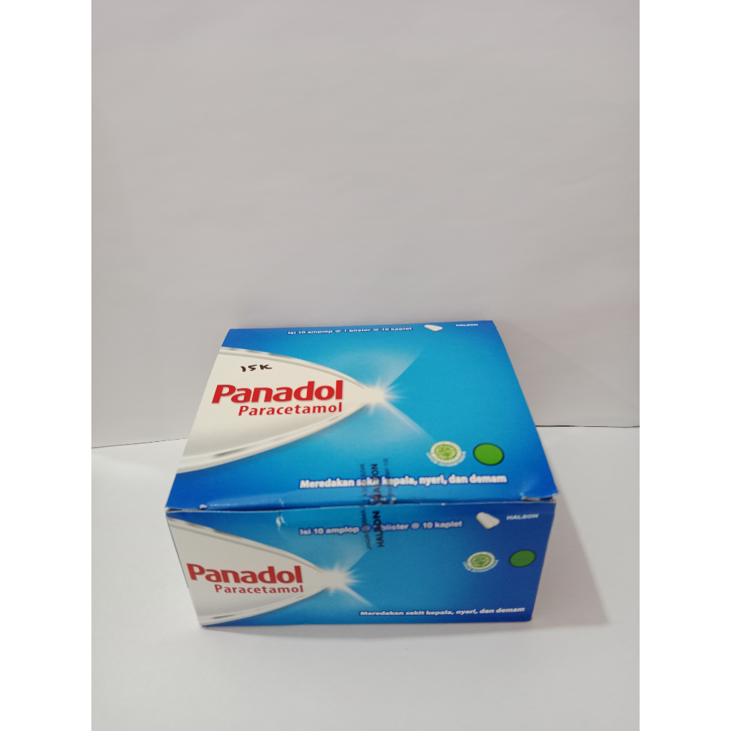 Jual Panadol Biru 500mg Box Isi 100 Tablet - Obat Demam | Shopee Indonesia