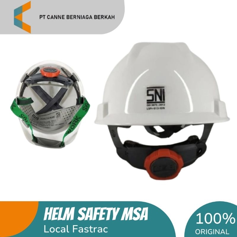 Jual Helm Safety Proyek MSA Local Fastrac | Shopee Indonesia