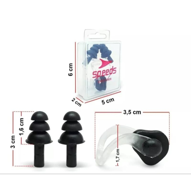 Jual ANNY'S EARPLUG/ TUTUP TELINGA DAN TUTUP HIDUNG RENANG | Shopee ...