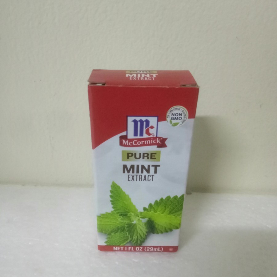 Jual Mc Cormick Mint Extract Flavour 29ml | Shopee Indonesia