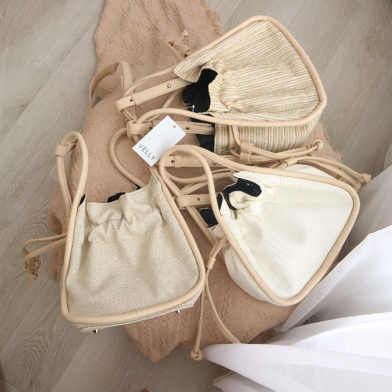 Jual Dumpling Bag / Tas Bucket Serut Wanita /Tas Halimun selempang ...