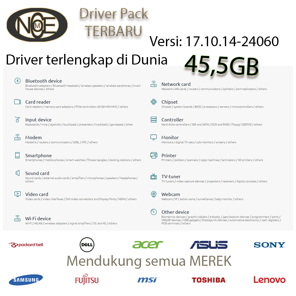 Jual Driver Pack solution 2025 Driverpack terbaru | Shopee Indonesia