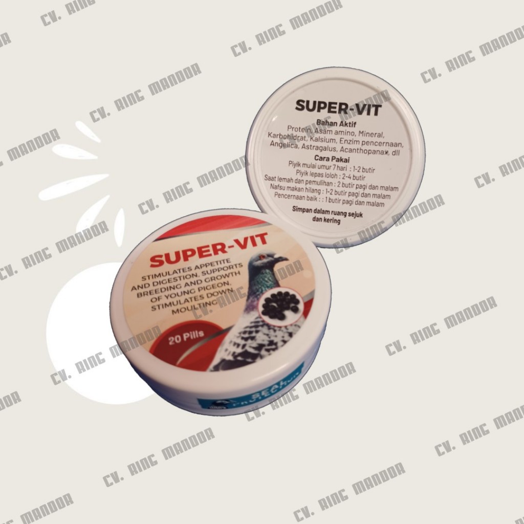 Jual SUPER VIT isi 20 pills | Shopee Indonesia