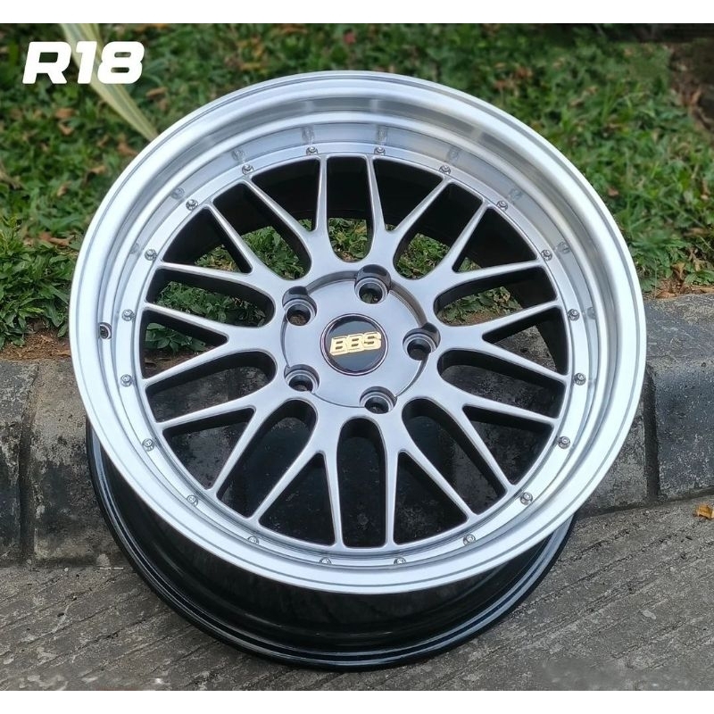 Jual velg racing mobil bmw ring 18 BBS LM LEBAR 8 - 9 PCD 5X120 velg racing mobil bmw r18 b ...