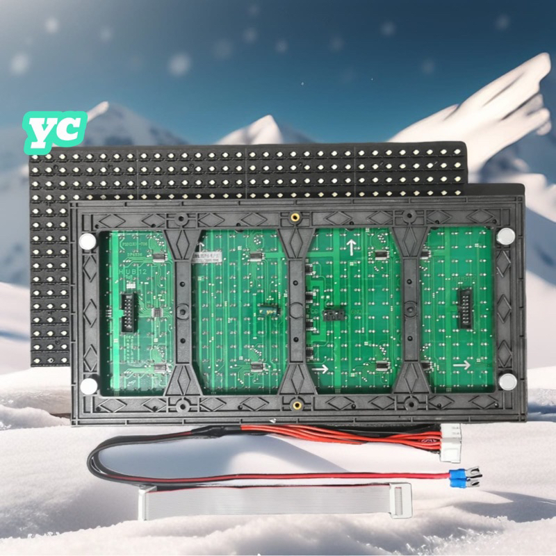 Jual Led running text module p10 putih dip outdoor high Quality ...