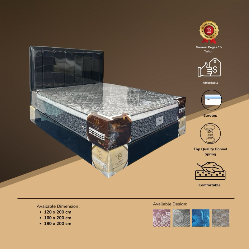 Jual Kasur Spring Bed (Eurotop) - 28cm | Shopee Indonesia