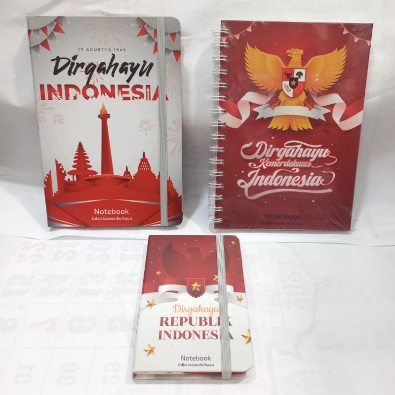 Jual NOTEBOOK EDISI KEMERDEKAAN ( KERTAS CREAM ) | Shopee Indonesia