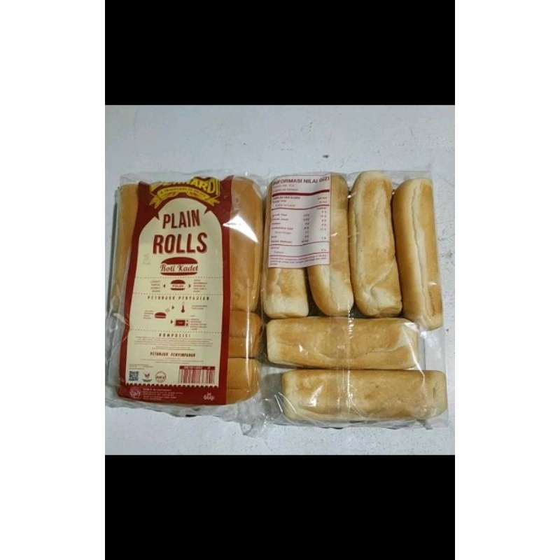 Jual Roti Plain Rolls (Roti Hotdog) Isi 6pcs | Shopee Indonesia