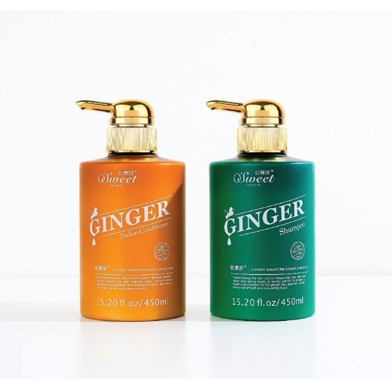 Jual O'Sweet Singapore Ginger Shampoo & Daikin Conditioner 250ml | 450ml | Shopee Indonesia