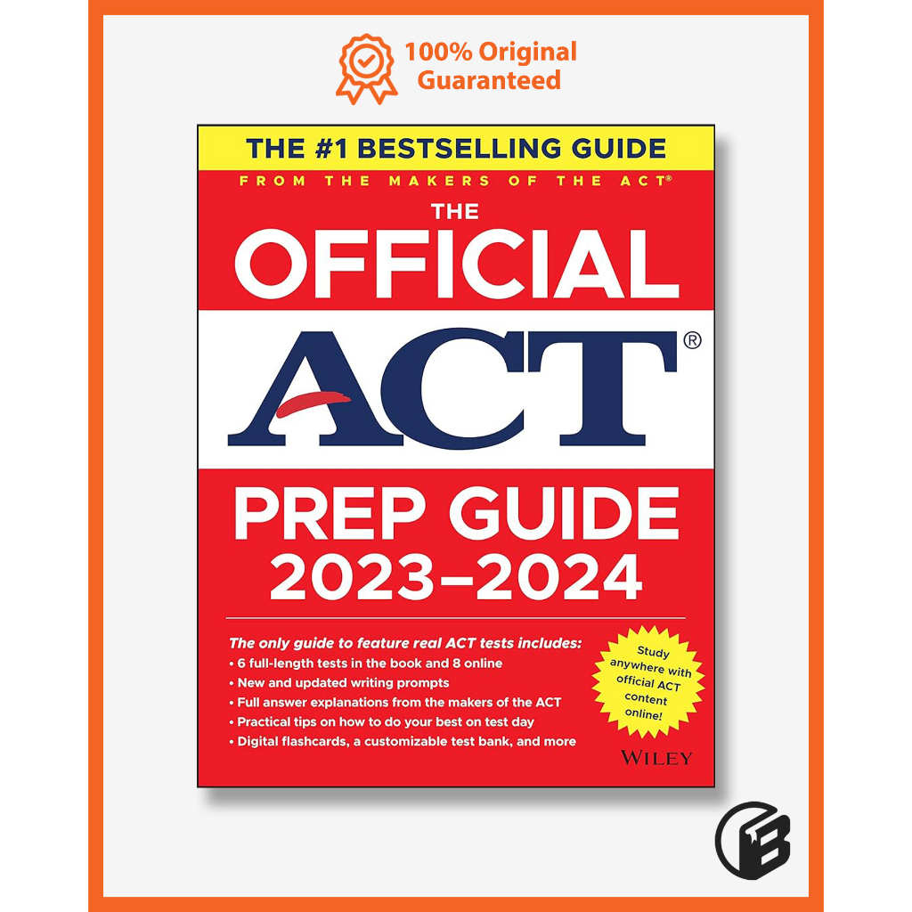 Jual Buku Import The Official ACT Prep Guide 2023-2024 (Original ...